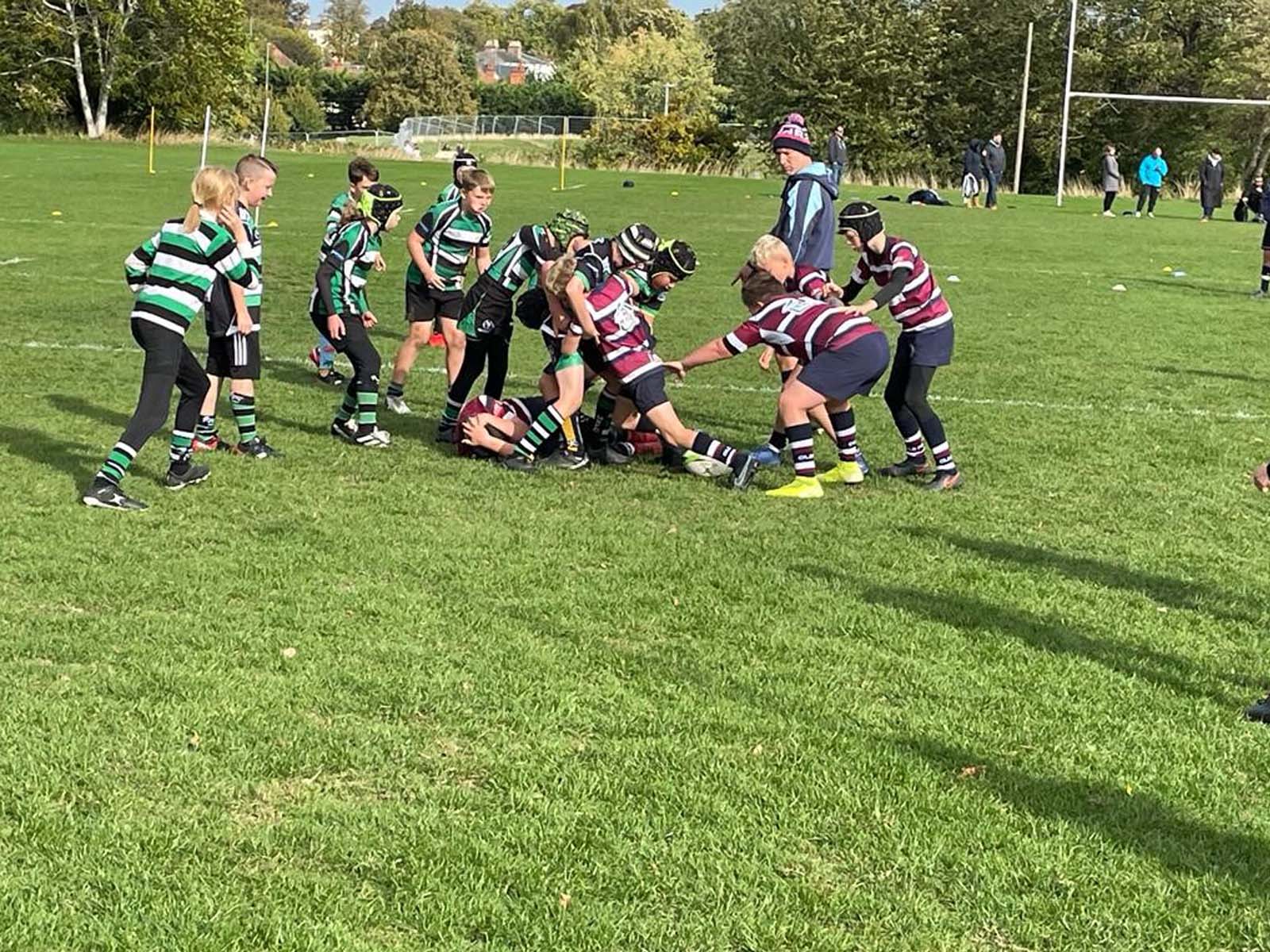U12 Vikings v Stroud RFC and Minchinhampton RFC – Old Patesians RFC