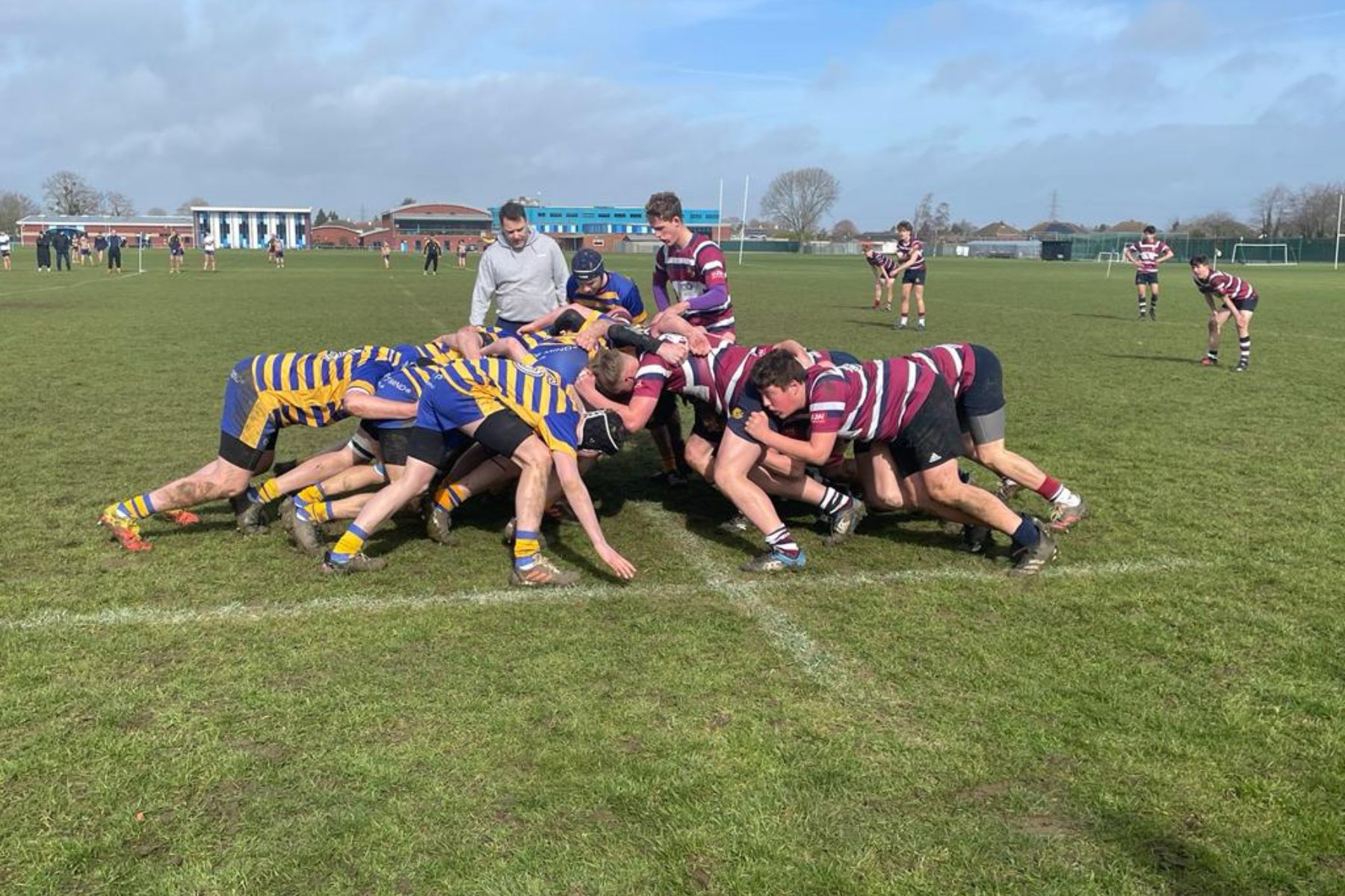 Old Pats U16 vs Old Richians U16 12-03-23 – Old Patesians RFC
