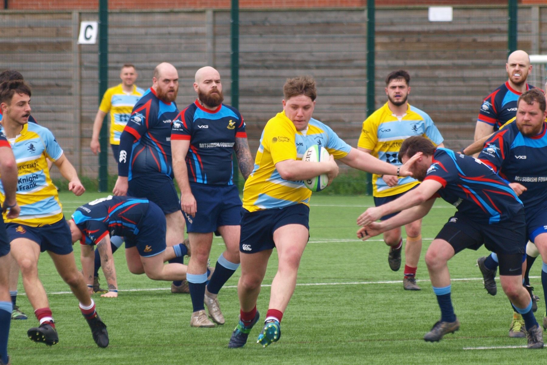 Old Pats 1XV Yellows v Greyhound 01-04-23 – Old Patesians RFC